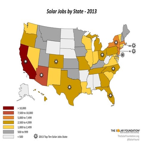 Infographic: National Solar Jobs Census 2014