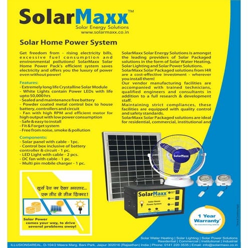 SolarMaxx solar-home-power-system | PDF | Gas and Electric | Home Utilities