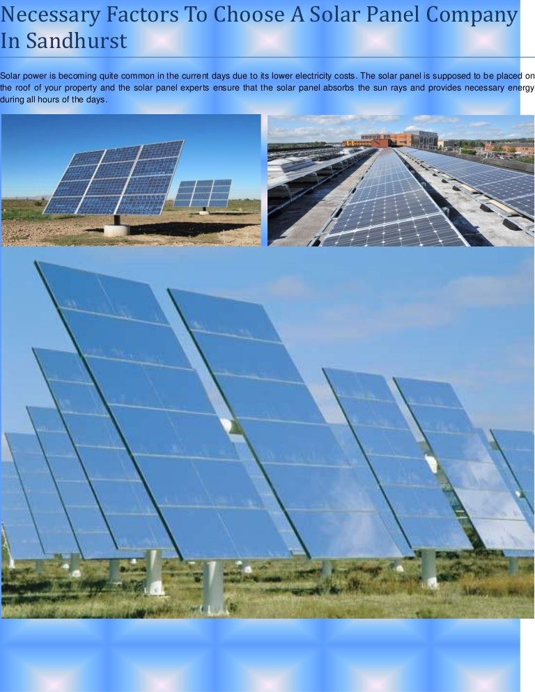 Solar Panel Company Sandhurst solar-panel-company-sandhurst