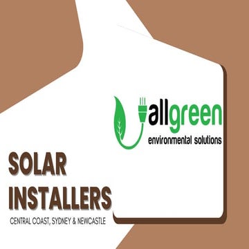 Solar Panels for Business - All Green Environmental Solutions | PDF