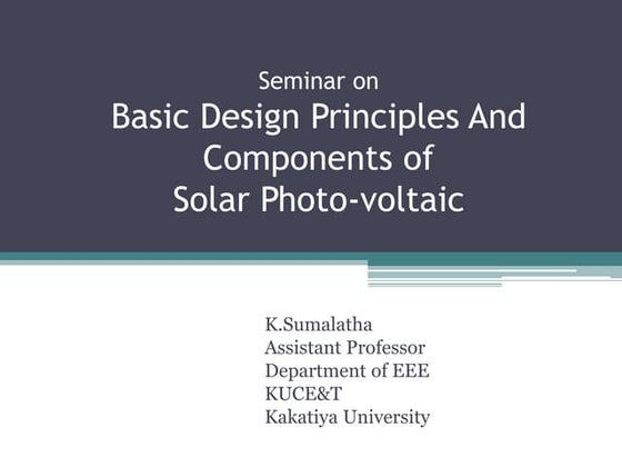 Module inter- row Spacing Calculation | PPT