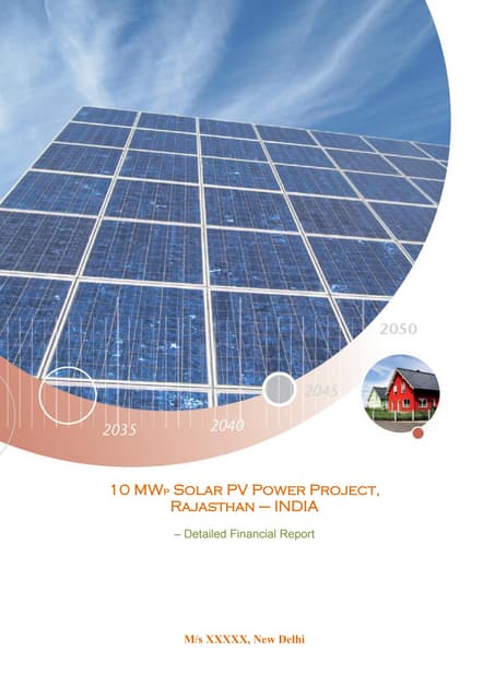 Feasibility Study of Solar Power in India | PDF
