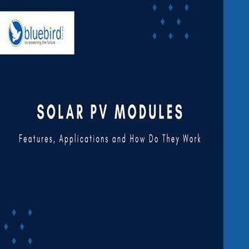 Illuminating the Future: A Guide to Solar PV Modules | PDF