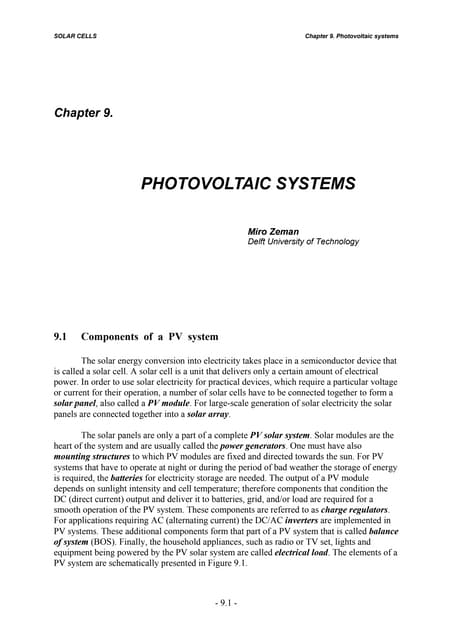 Iv curve parameters | PPTX | Physics | Science