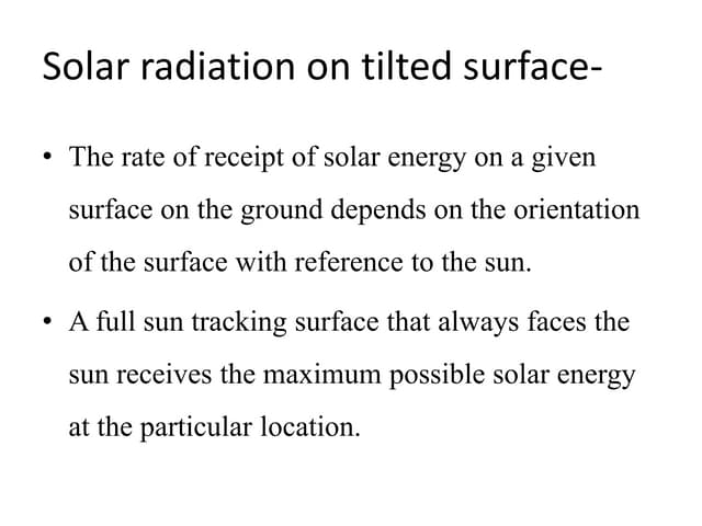 SOLAR RADIATION MEASUREMENT | PDF