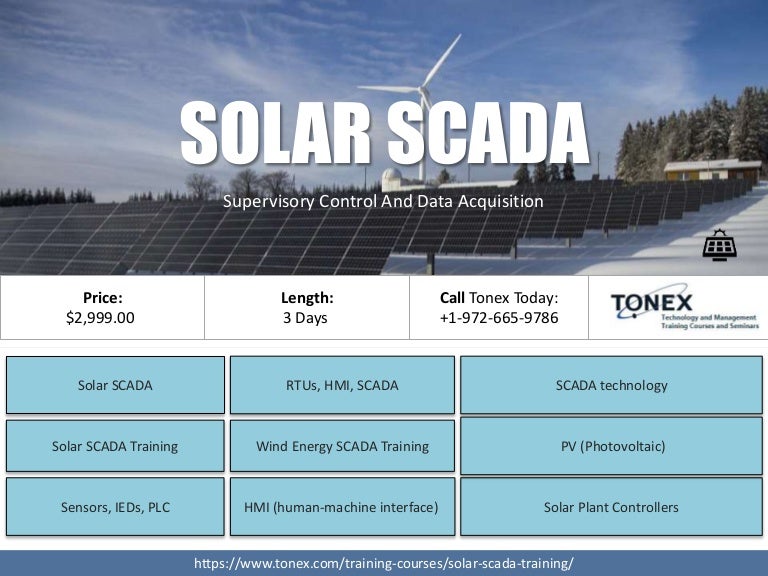 Solar SCADA Training