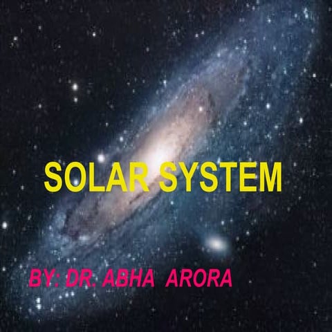 Solar system | PPT