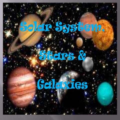 GEOGRAPHY YEAR 10: SPACE - THE SOLAR SYSTEM | PPTX