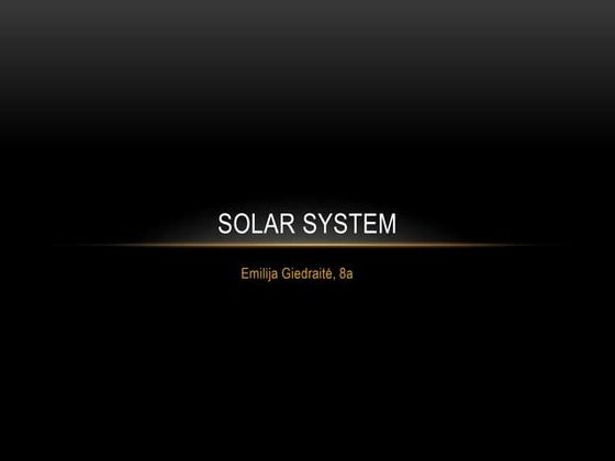 Solarsystem | PPT