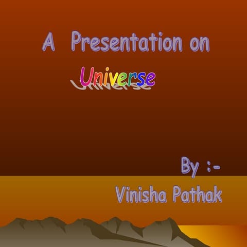 Universe | PPT
