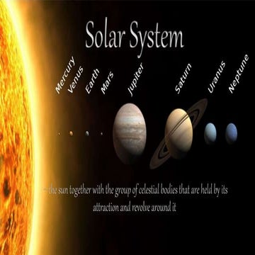 Solar system | PPTX