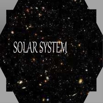 Scale Properties in the Solar System Science Presentation in Midnight ...