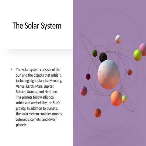 Solar System and the water life cycle.pptx