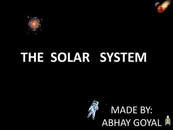 Solar System Assignment | DOCX | Geography | Science