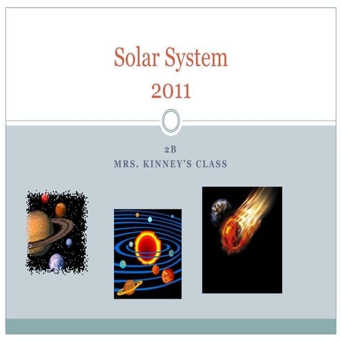 The Solar System Powerpoint | PPT