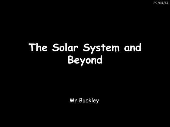 The solar system | PPT