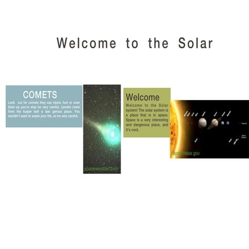 Mohan's Solar System Brochure | PPT