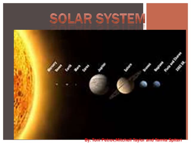 Chapter 12 Form 2 : THE SOLAR SYSTEM :>> | PDF