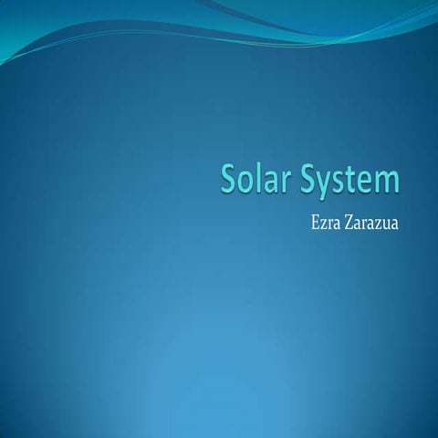 SOLAR SYSTEM AND THE UNIVERSE GRADE 3 PPTX | PPTX