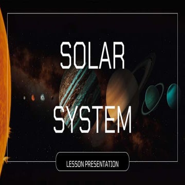 Solar System Lesson.pptx | Geography | Science