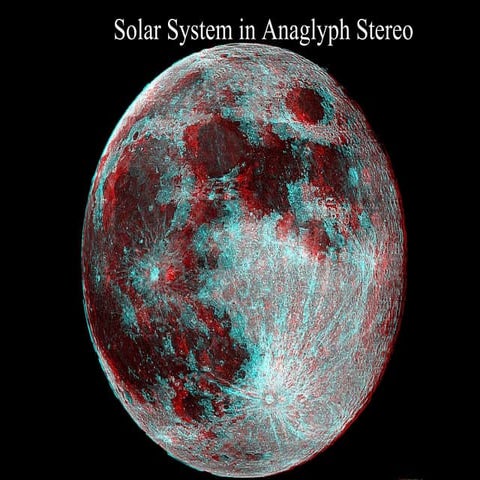 Astronomy Anaglyph