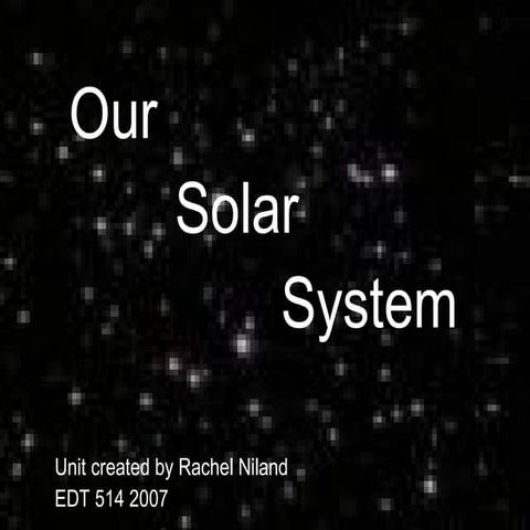 Solar System Unit | PPT