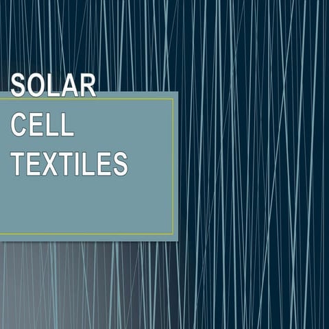 Solar Textiles.pptx