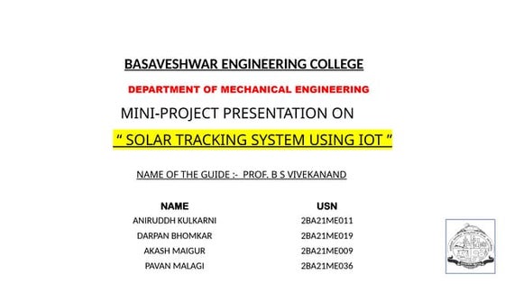 AUTOMATIC SOLAR TRACKER.pptx