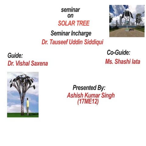 Solar Tree seminar | PPTX