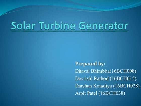 Solar Energy presentation ppt | PPT