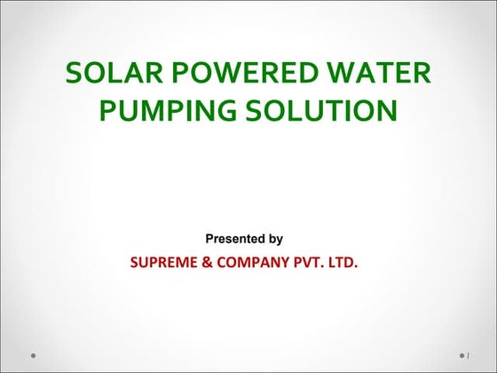 A project report on Solar water pumping.pdf