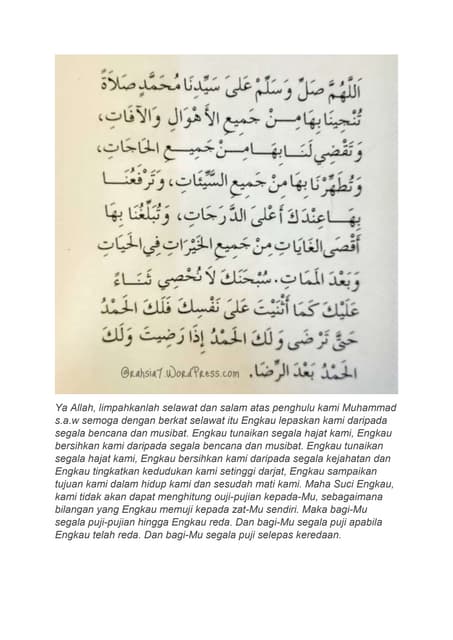 Wansafie presentations