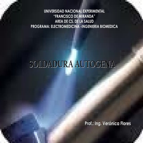 Soldadura autogena | PPT