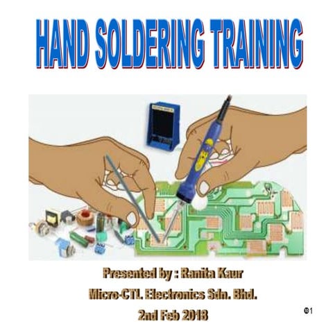 Basic Soldering Techniques | PPT