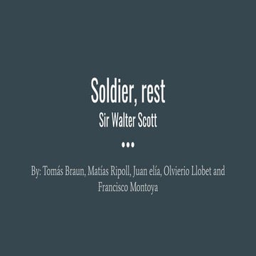 Soldier Rest | PDF