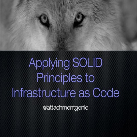 Solid and Infrastructure as Code | ODP