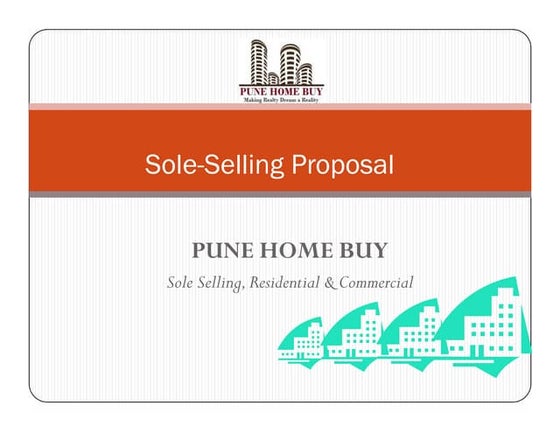 Working on sole selling project | PPTX