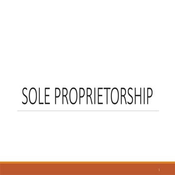 Presentation on Sole Propriertorship.pptx