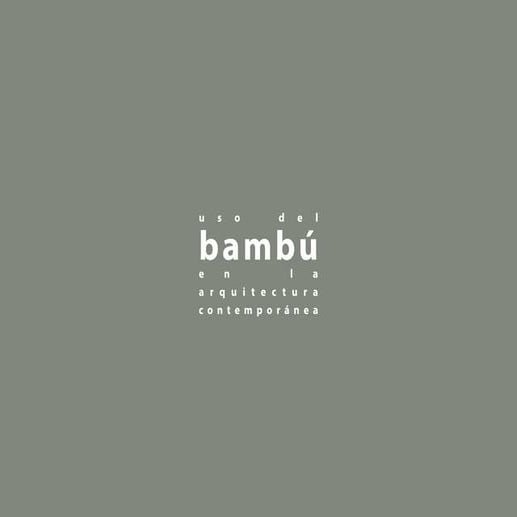 Arquitecturay bambu/manual de bambu | PDF