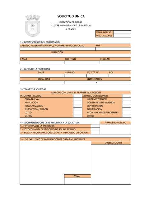 Sf001 formato de uso multiple llenable | PDF