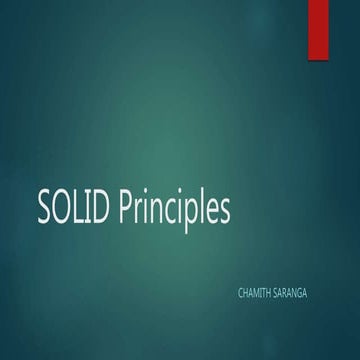 SOLID | PPT