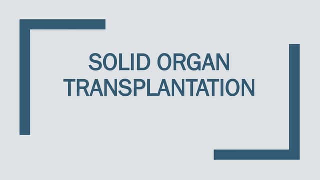 Liver Transplantation | PPT