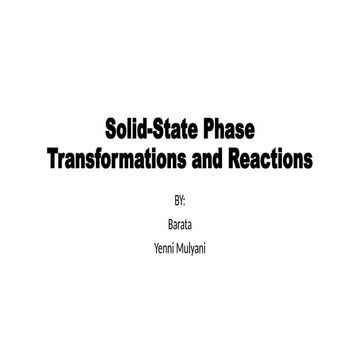 Solid-State Phase Transformations and Reactions.pptx
