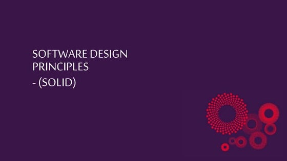 4 Object Oriented Programmings Solid Principles Sameer Siddiqui Ppt