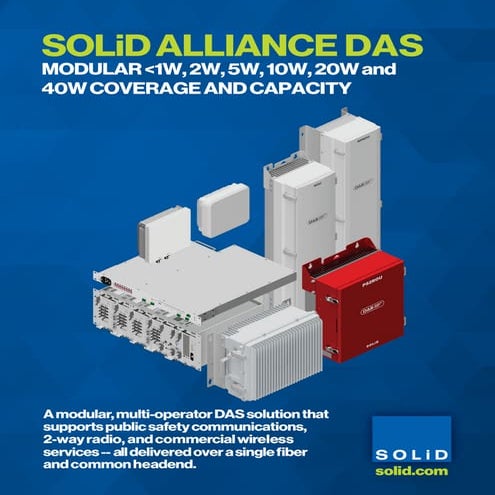 Solid Alliance Multi-Operator Das | Topology Overview | PDF