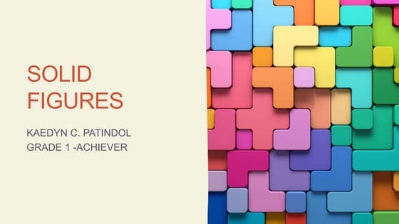 Solid Figures | PPT