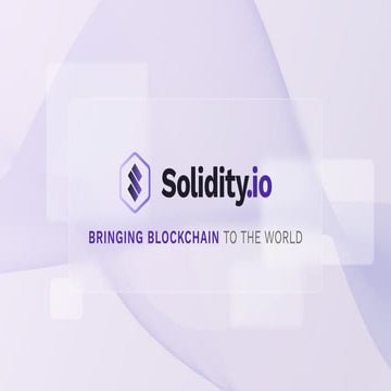 Blockchain and Solidity Development Company | PDF | Currencies | Economy