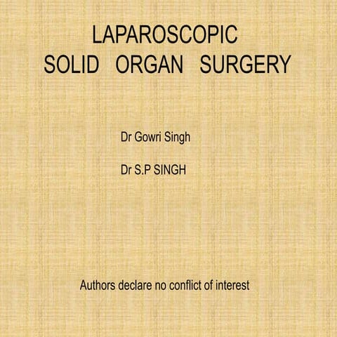 Laparoscopy | PPTX | Surgery | Medical Health