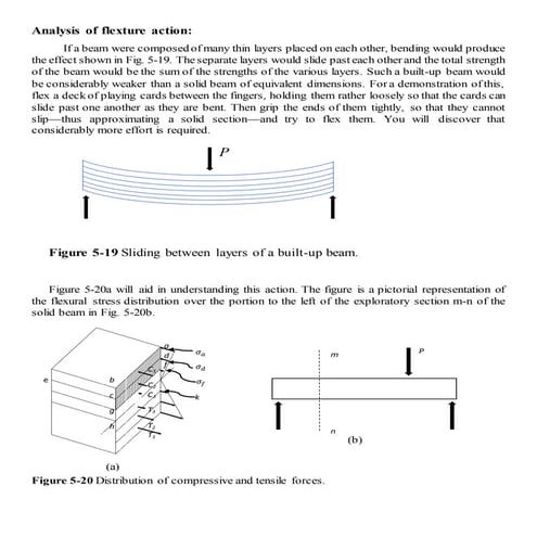 Stress in Beams (solid Mechanics) | PDF