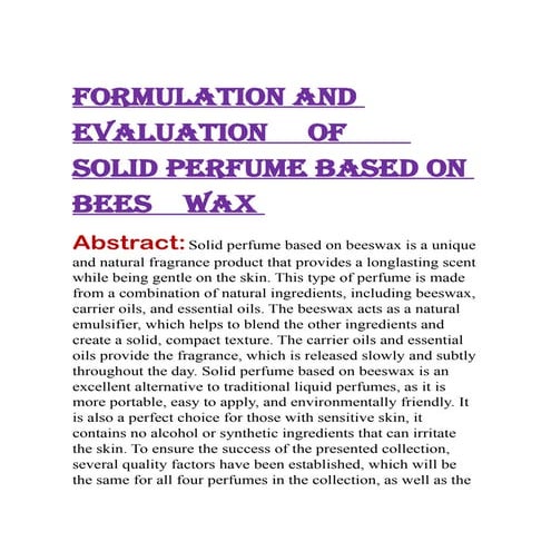 solid perfumes.docx solid perfume solid perfume solid perfume | DOCX